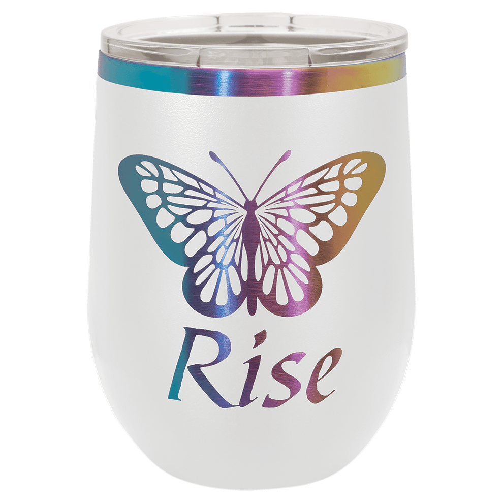 12oz Prism ION-Plated Polar Camel Stemless Wine Tumbler – WhipItUp ...